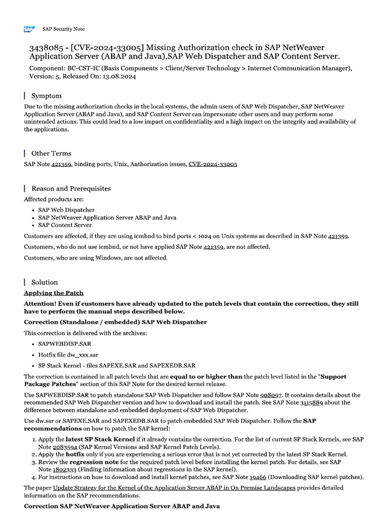 (Cve-2024-33005) | PDF