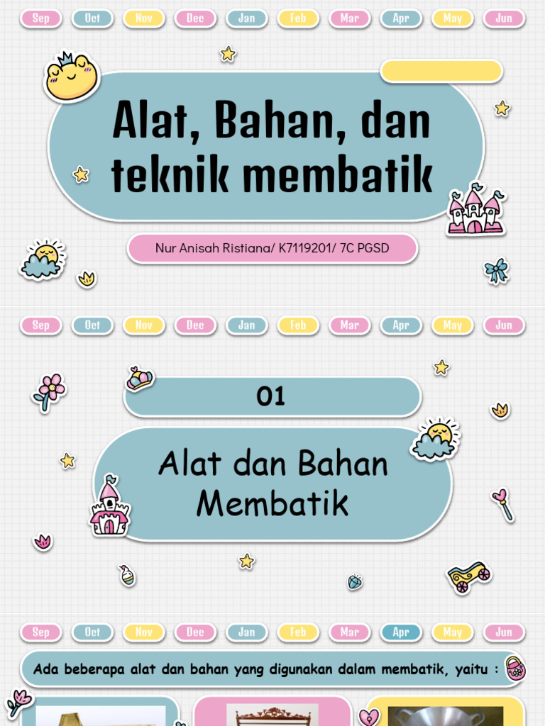 Alat Bahan Teknik Membatik | PDF
