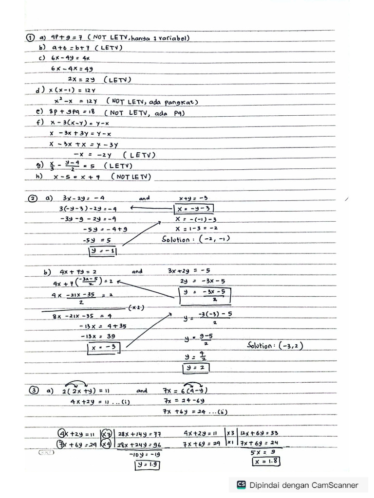 SLETV KEY ANSWER | PDF
