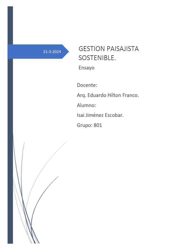 Jimenez Escobar Isai - Ensayo | PDF