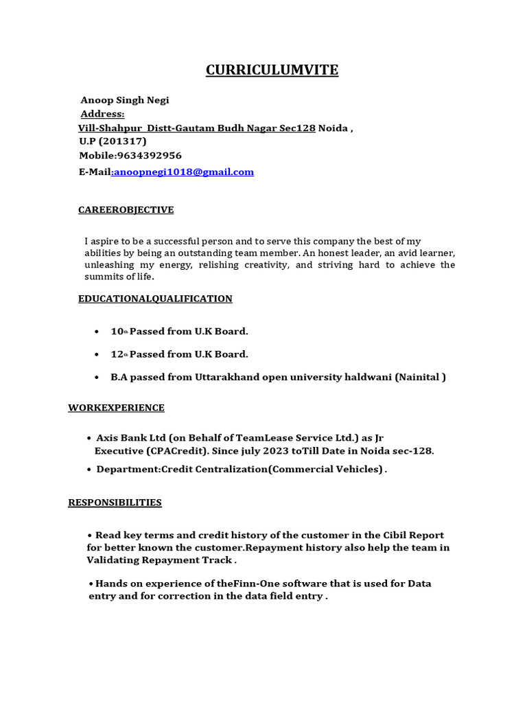 Anup Singh Negi | PDF