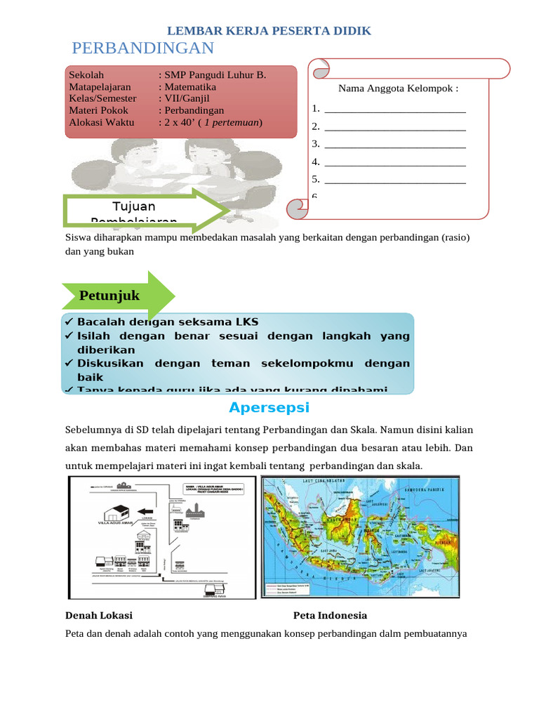 FORM 10 - LKPD Pertemuan 1-2018 | PDF