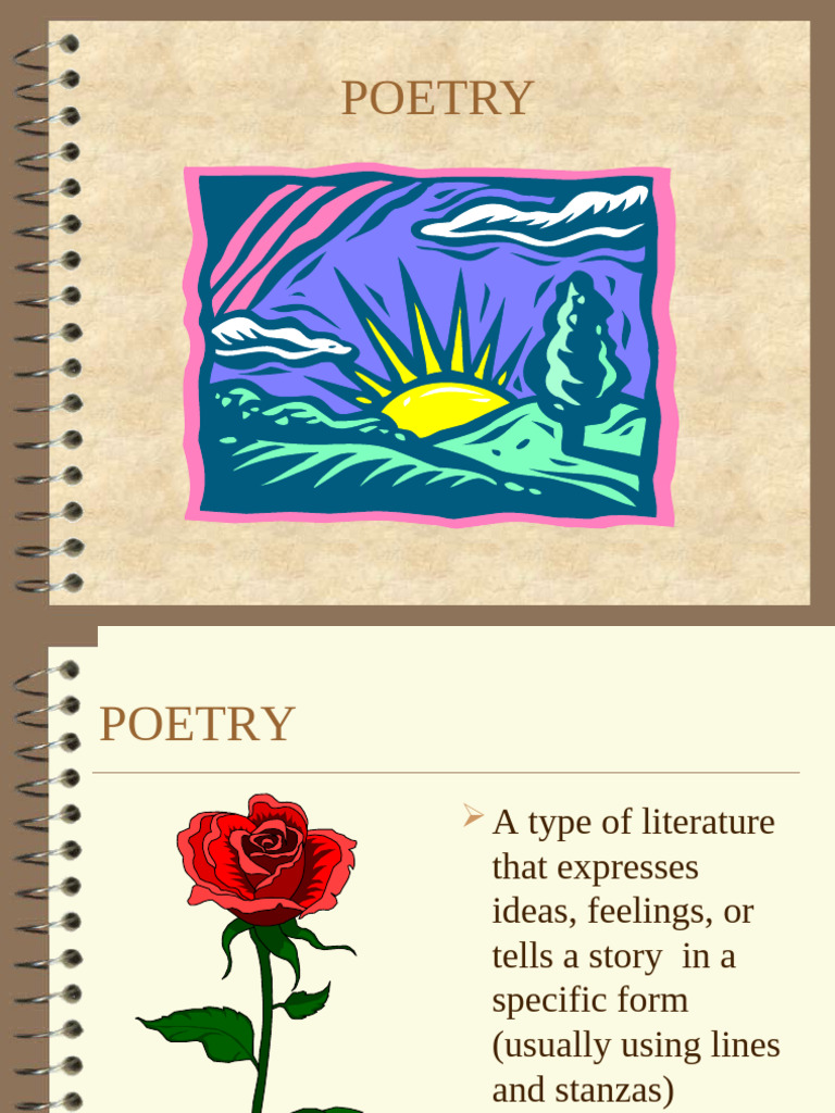 Poetry Terminology | PDF