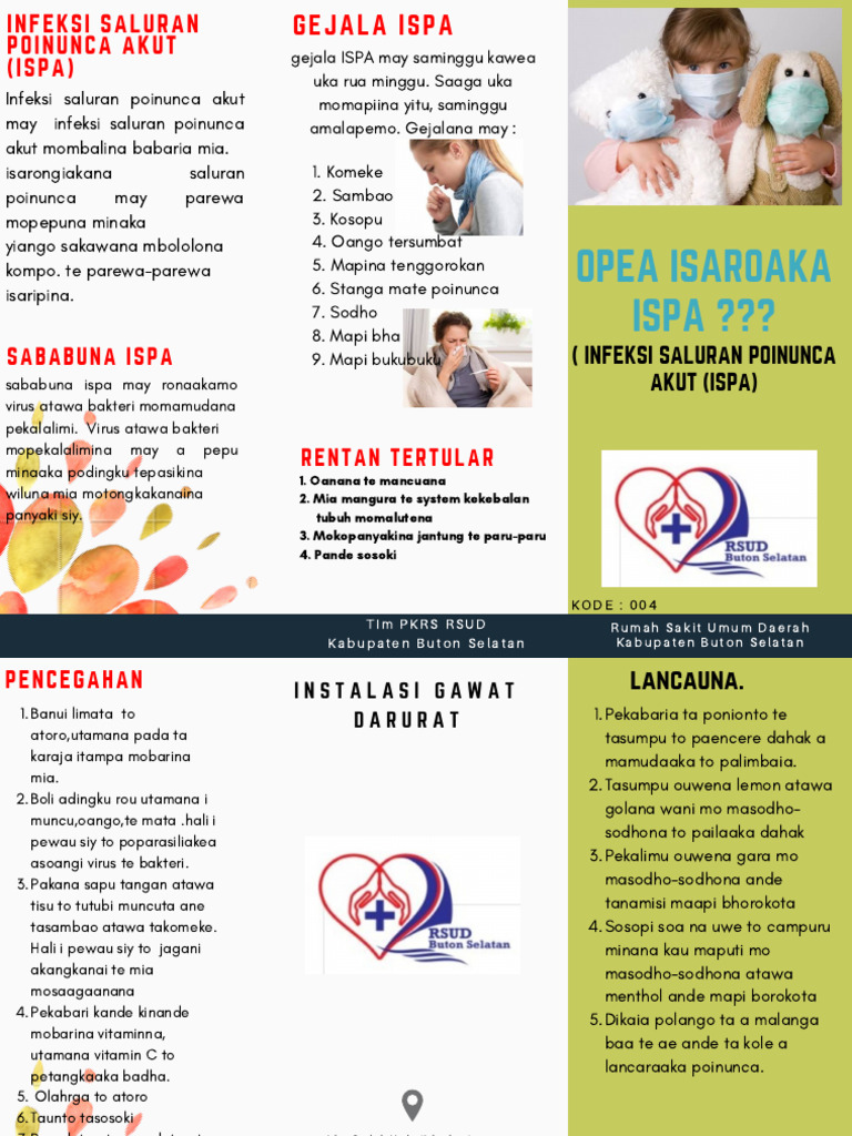 Leaflet Ispa Wolio | PDF