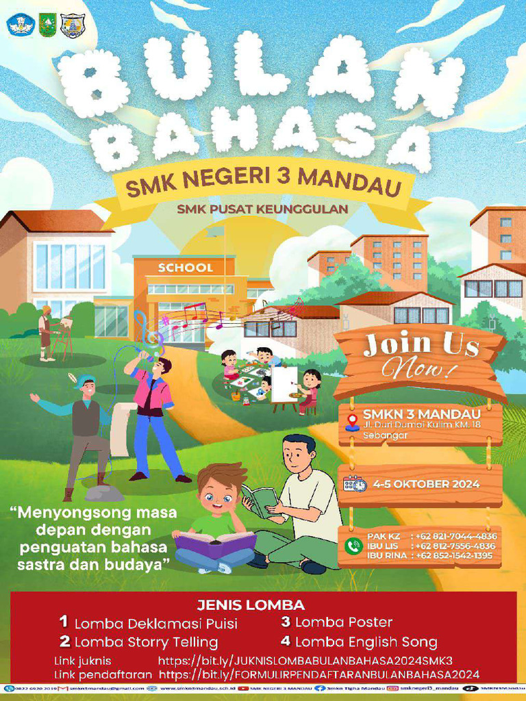 Kegiatan Lomba Bulan Bahasa 2024. | PDF