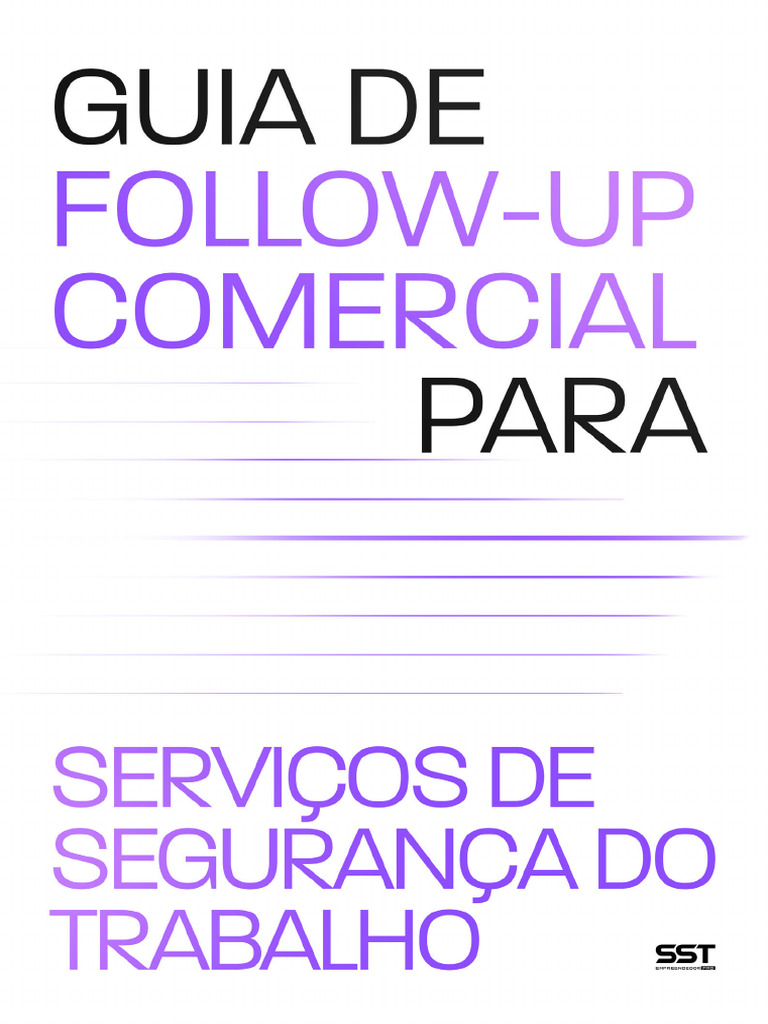 Guia de Follow Up Comercial para Servicos de Seguranca Do Trabalho ...