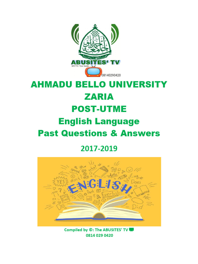 Abu Putme English PQ | PDF
