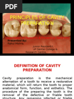 Class I Cavity Preparation | PDF | Tooth Enamel | Dentin