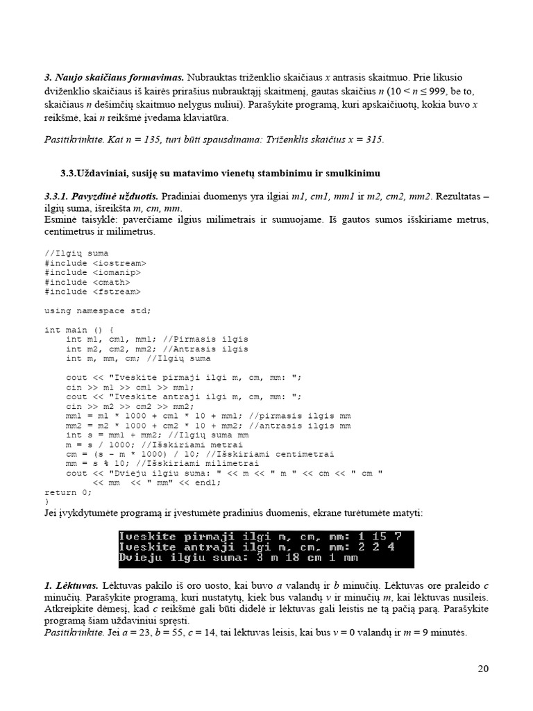 Matavimo Vienetai | PDF