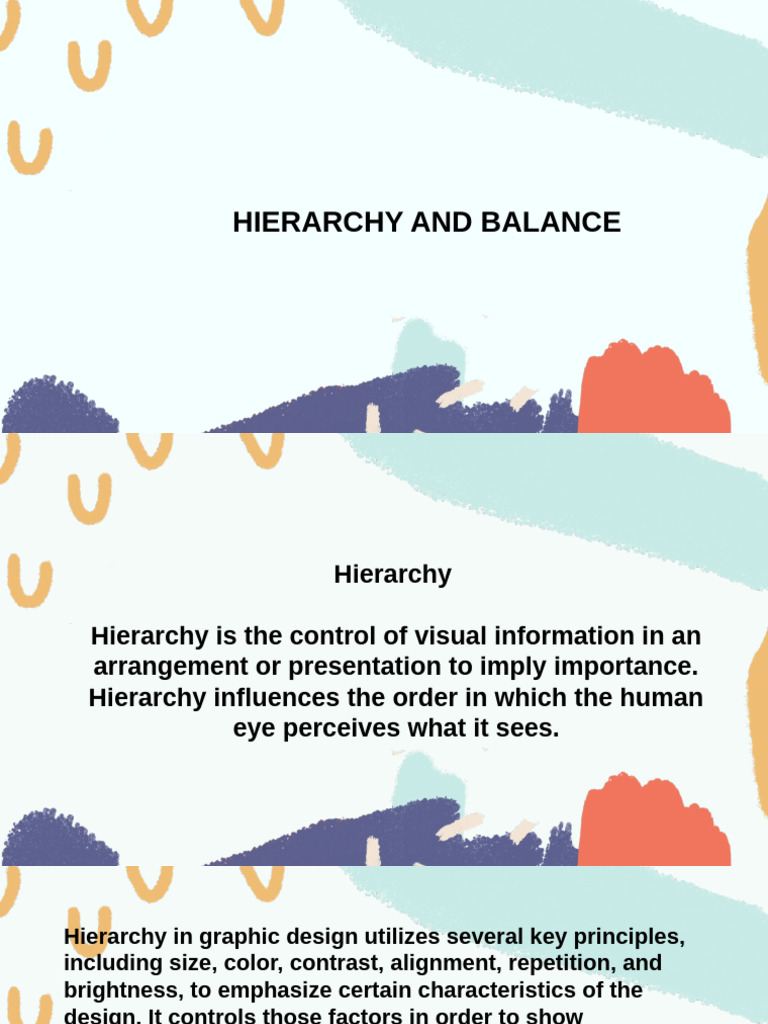 Hierarchy and Balance | PDF