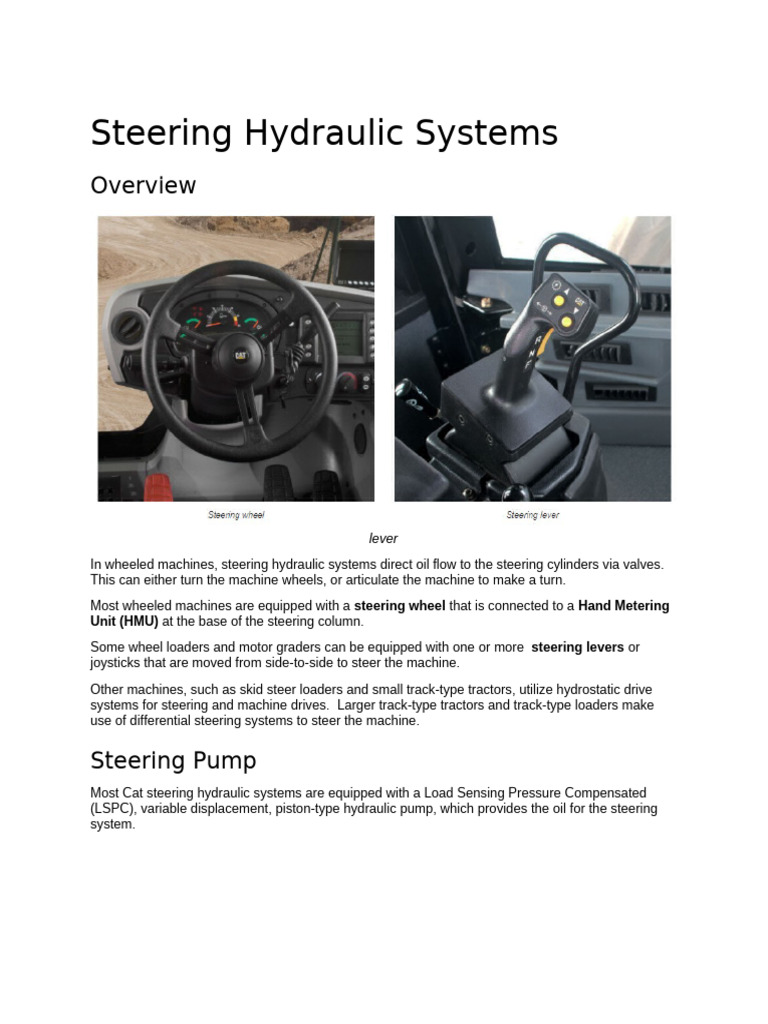 Intro To Machine Hydraulic Systems | PDF