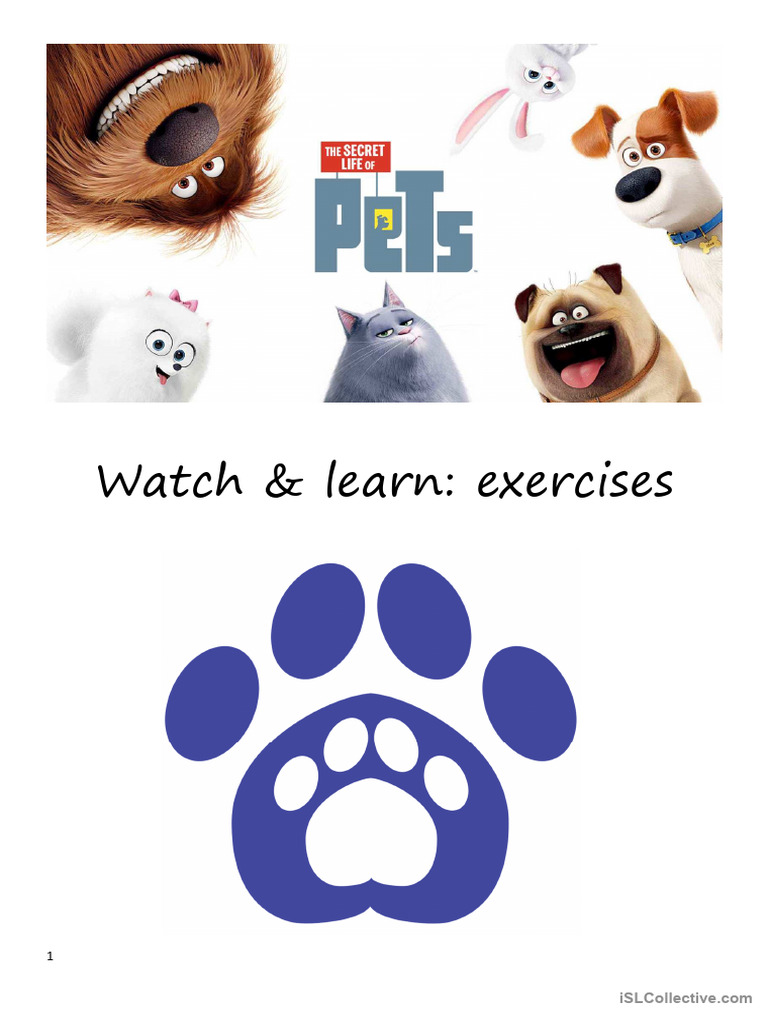 "The Secret Life of Pets: Activity Guide" | PDF | Games & Activities ...