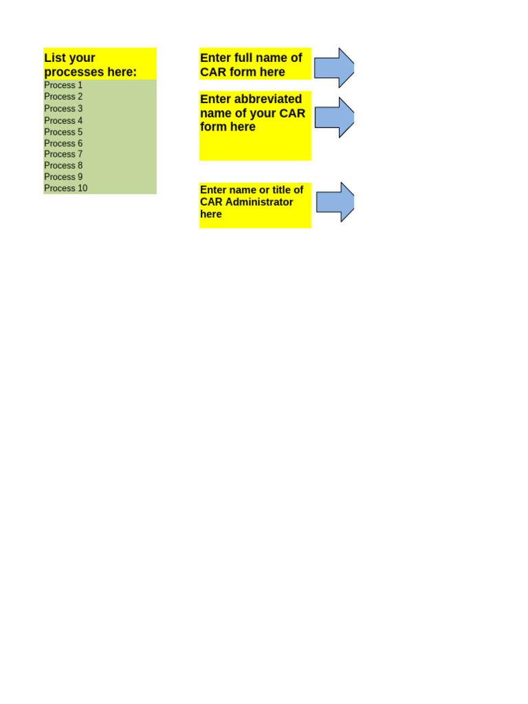 Form - CAR Form | PDF