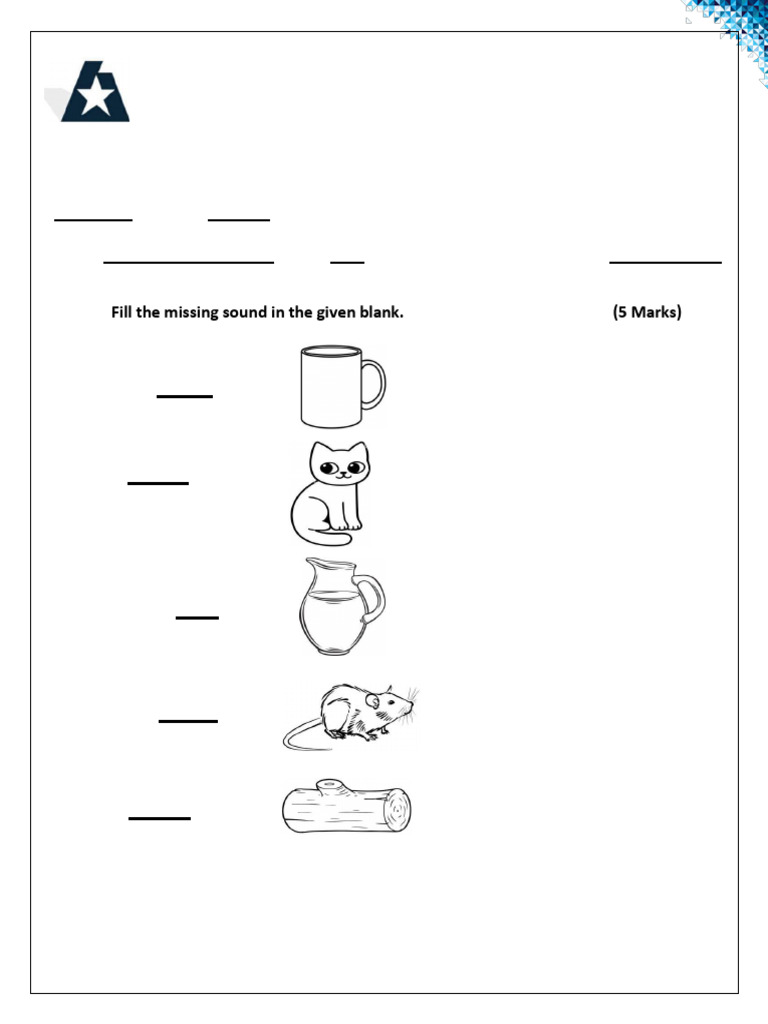 English Term-1 Revision Worksheet | PDF