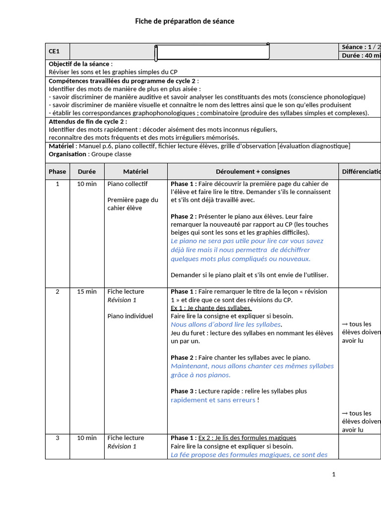 Séq 1 Revision 1 s1 | PDF