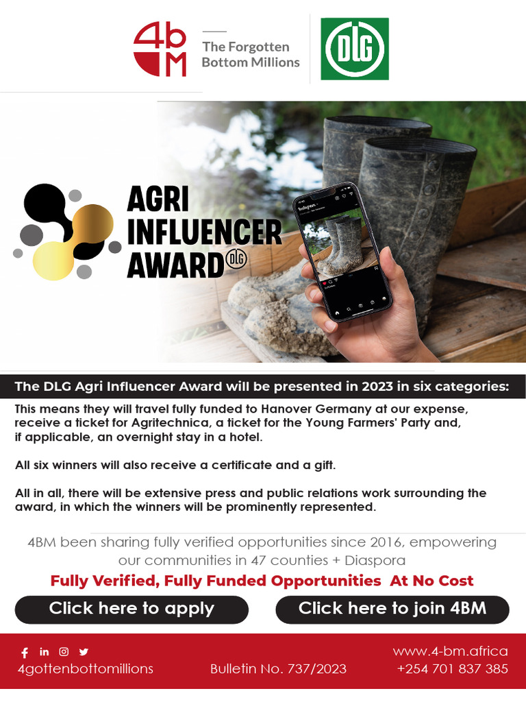 DLG Agri Influencer Award 2023 | PDF