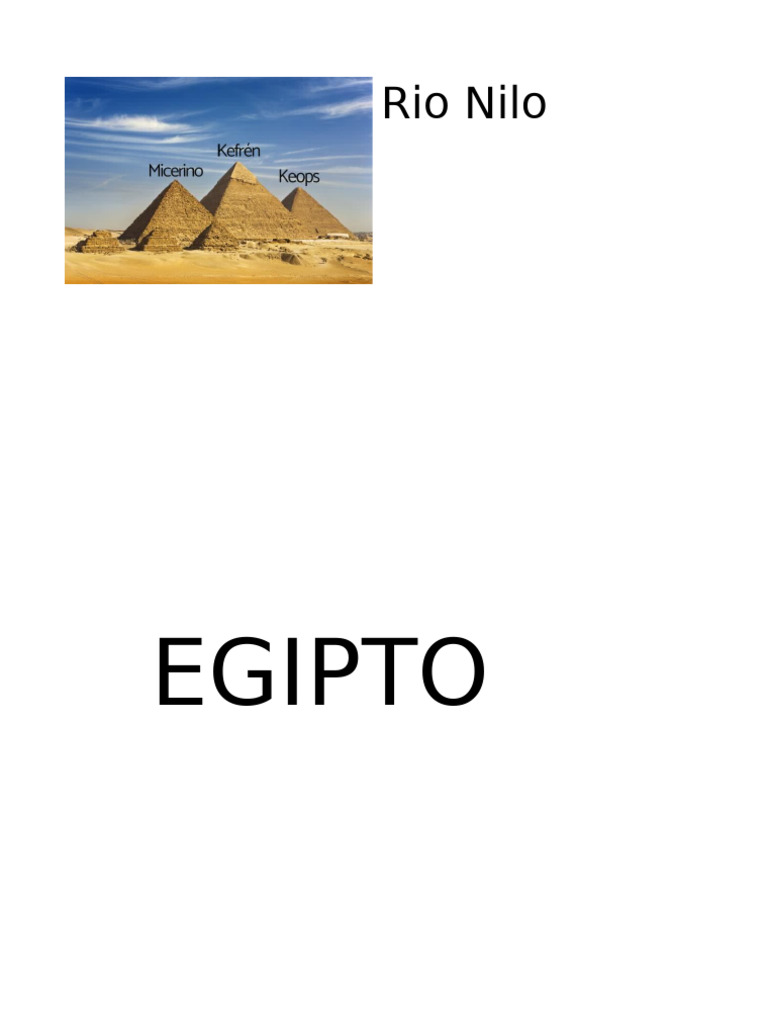 Rio Nilo | PDF