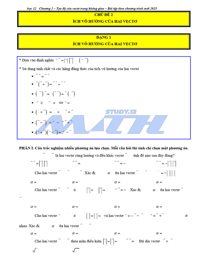 C2 BÀI 1 CHỦ ĐỀ 2 | PDF
