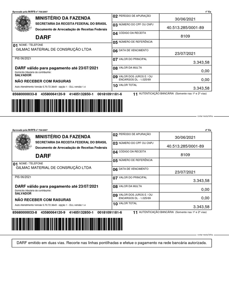 Darf Pis 06-2021 | PDF