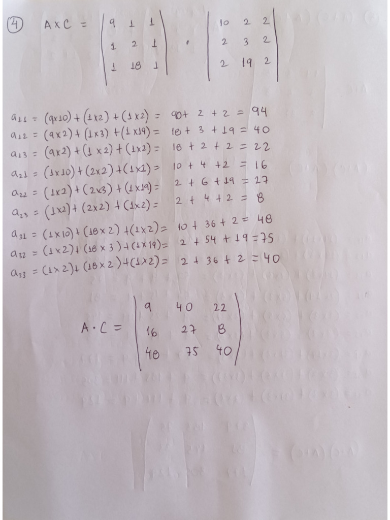 Matrices 3 | PDF