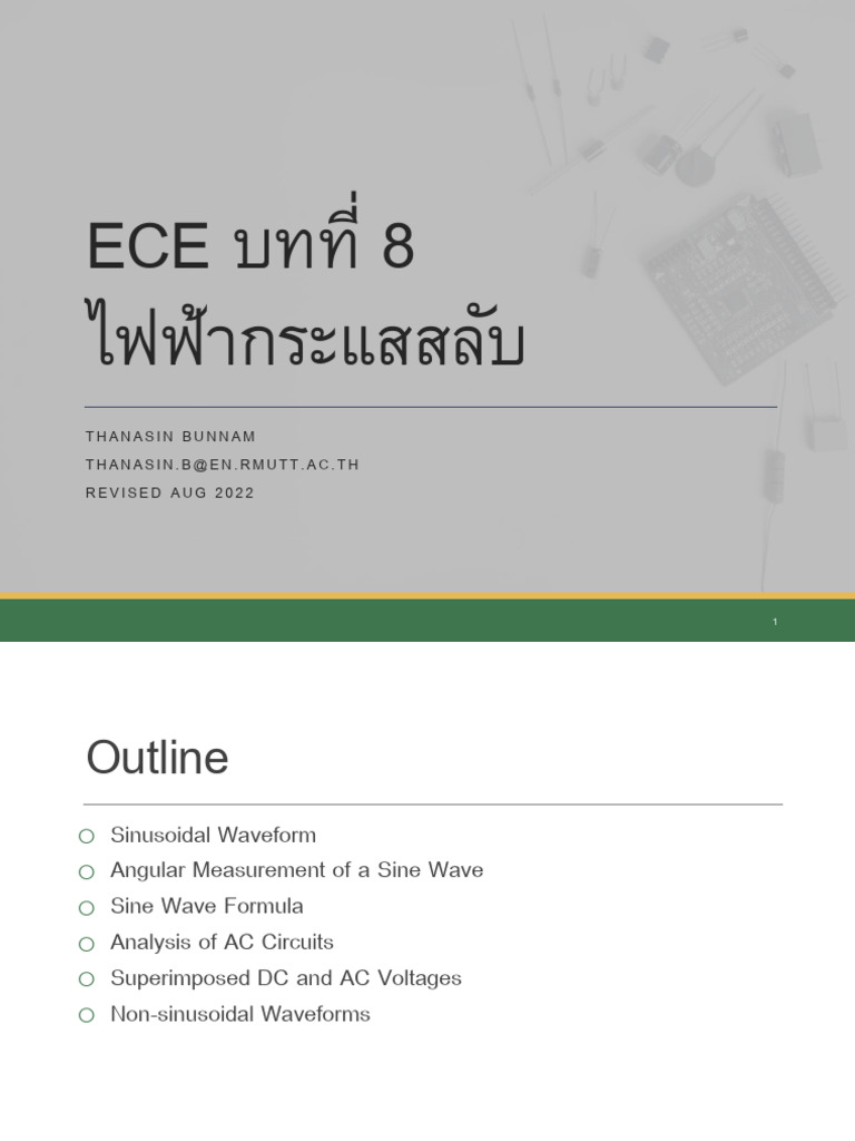 Elec Chap08 AC | PDF