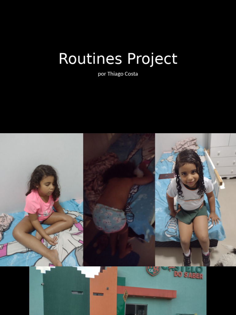 Routines Project | PDF