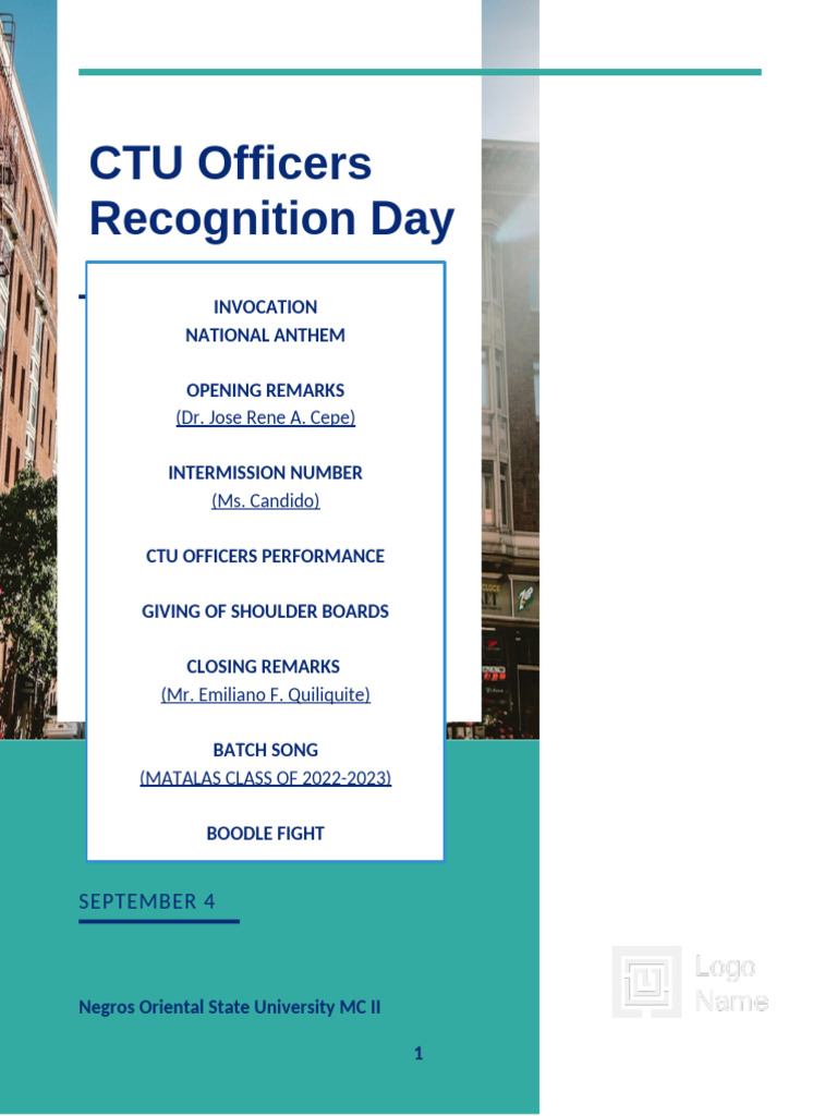 Recognition Programme | PDF