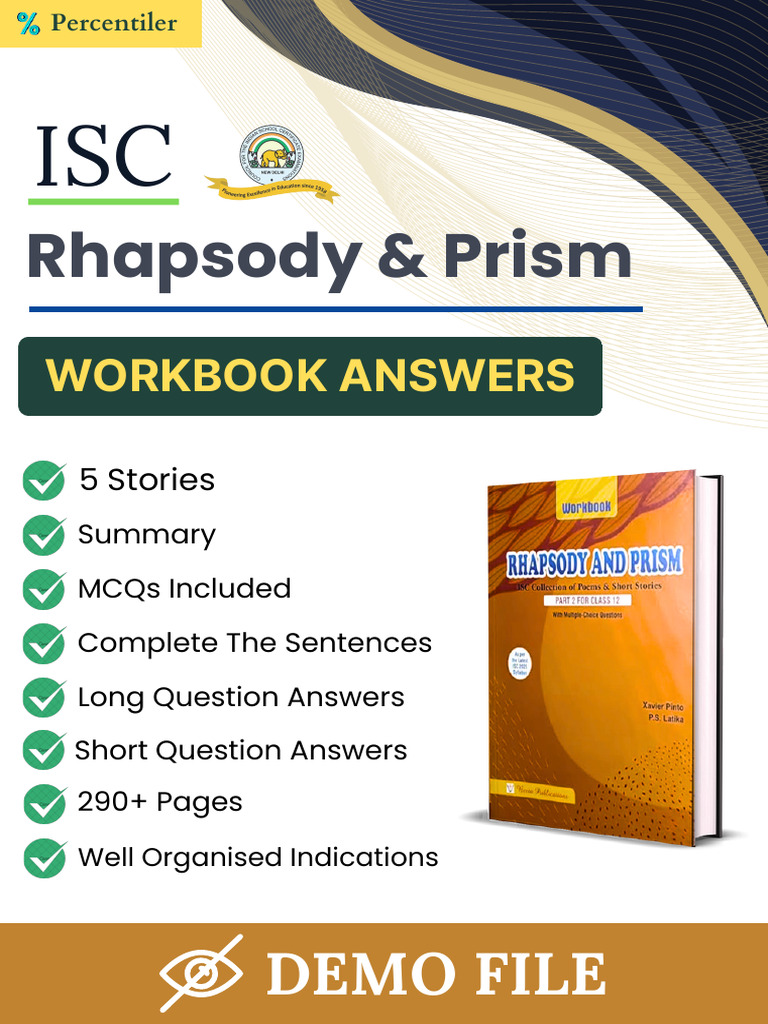 Rhapsody & Prism C-12 WB Ans DEMO | PDF