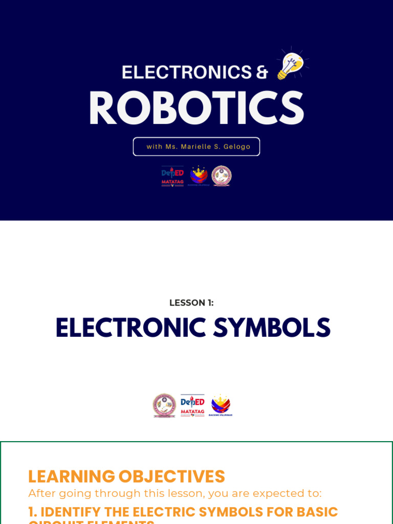 Electronics-and-Robotics_Q1_LESSON-1 | PDF