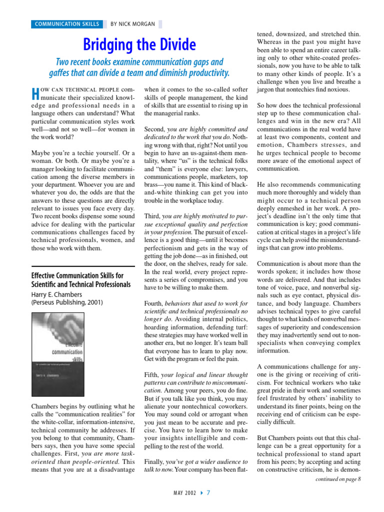 Bridging The Divide | PDF