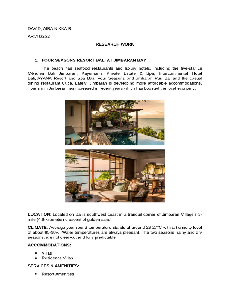 10 Resort Research | PDF