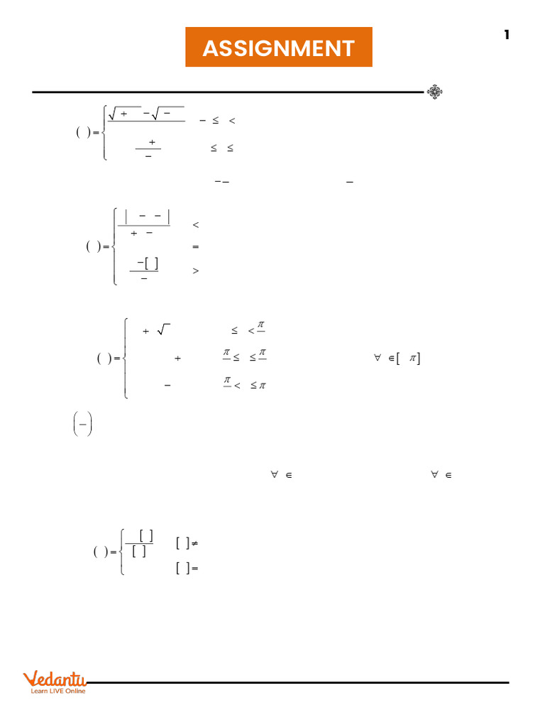 Assignment 3 Limits and Continuity PDF | PDF | Functions And Mappings | Teaching Methods & Materials