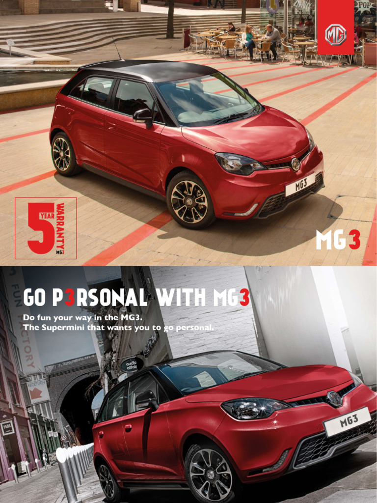 2018 MG MG3 Uk | PDF