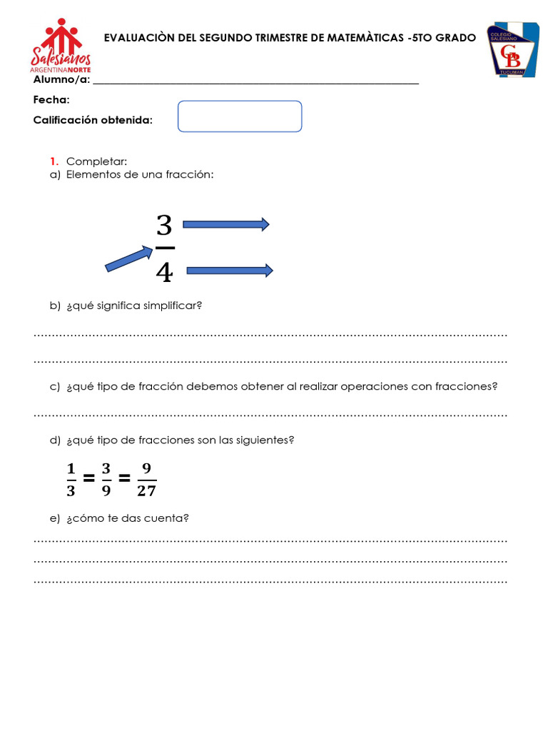 Ev Mate 2do Trim | PDF