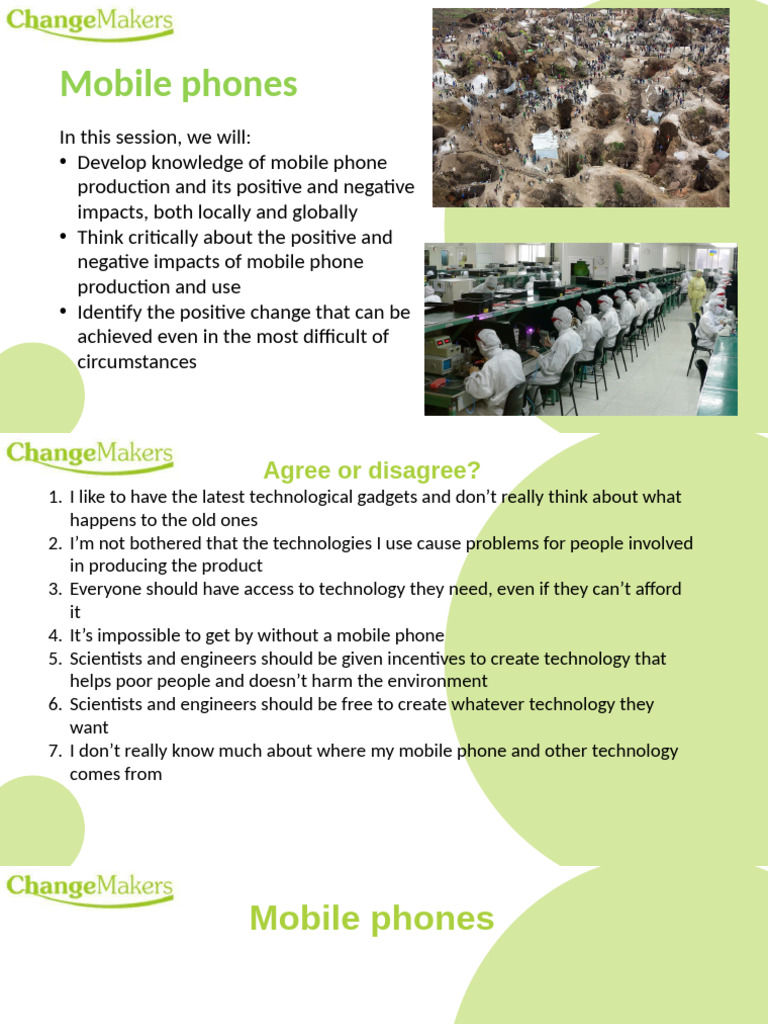 Mobile Phones Presentation | PDF