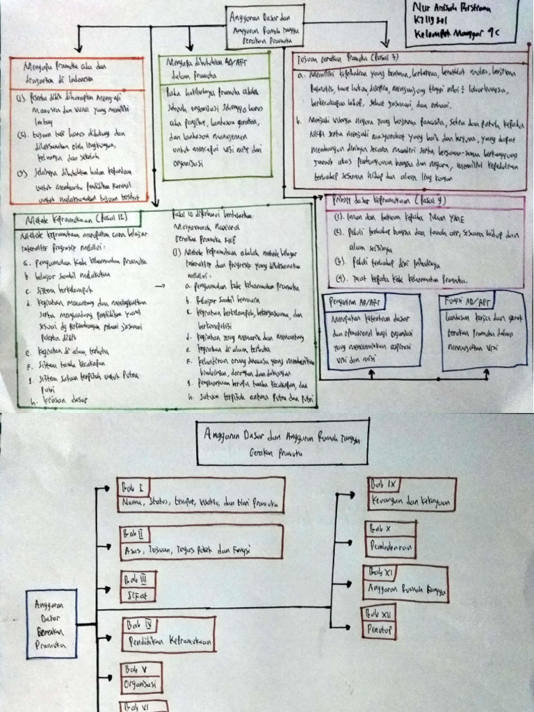 Nur Anisah Ristiana - K7119201 - TUGAS AD ART Gerakan Pramuka | PDF