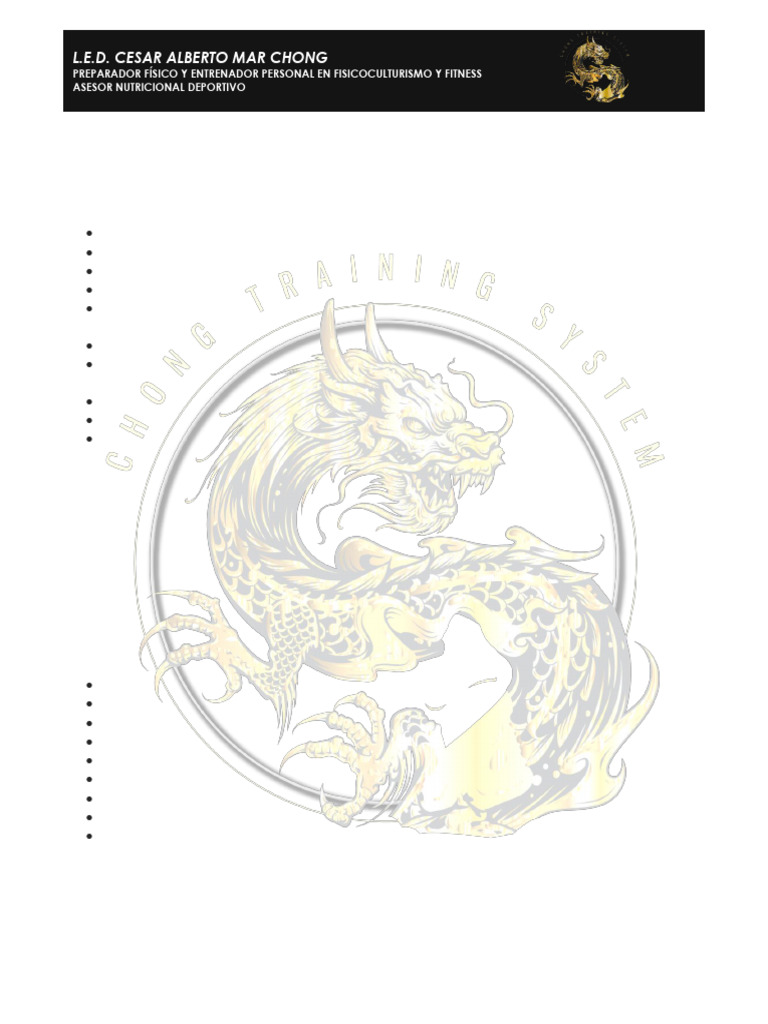 Programa de Entrenamiento Memo Delta Gym | PDF