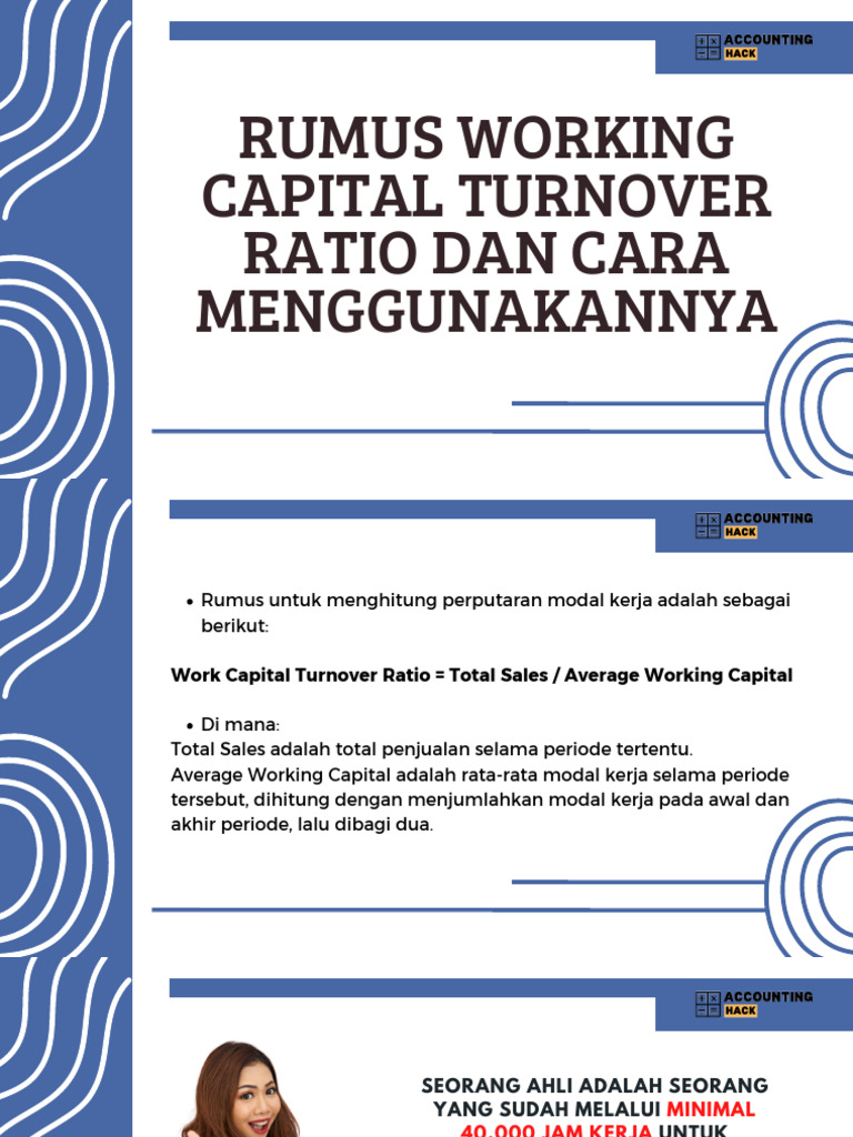 1107 Rumus Work Capital Turnover Ratio dan Cara Menggunakan | PDF