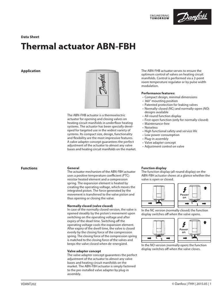Danfoss Modernsys ABN FBH Teh | PDF