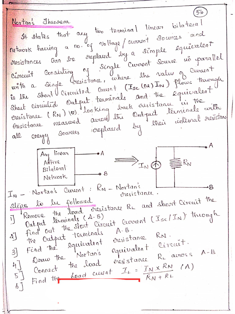 Nortans Theorem | PDF