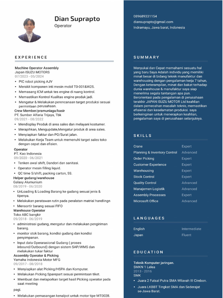 Dian CV | PDF