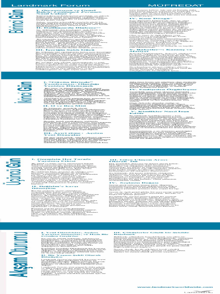 Landmark Program | PDF