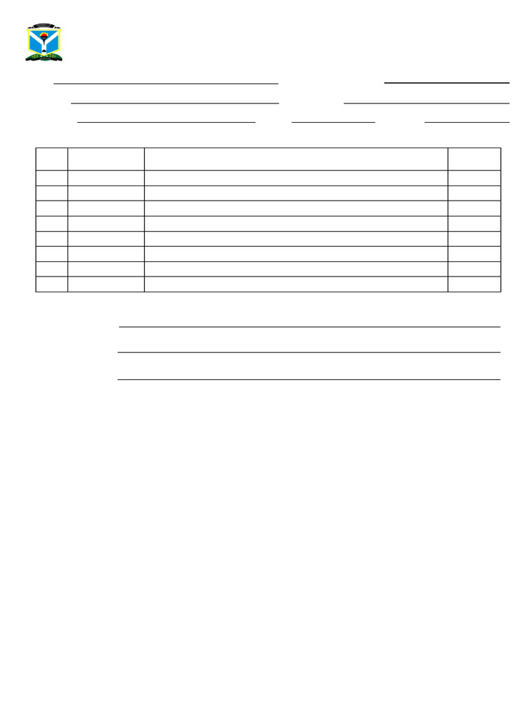 Course Form - FIRST SEMESTER, 2023 - 2024 | PDF