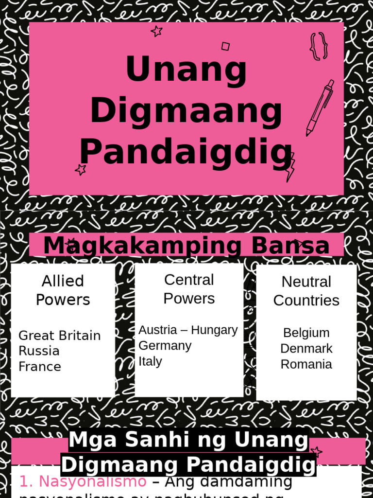 Unang Digmaan | PDF