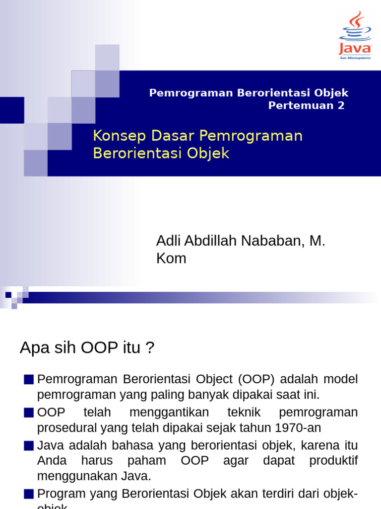 Pertemuan 2 | PDF