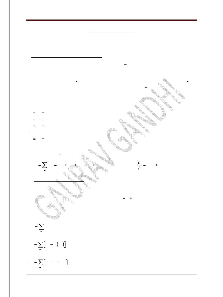 Unit 5 Curve Fitting | PDF