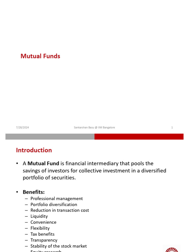 Mutual Funds | PDF