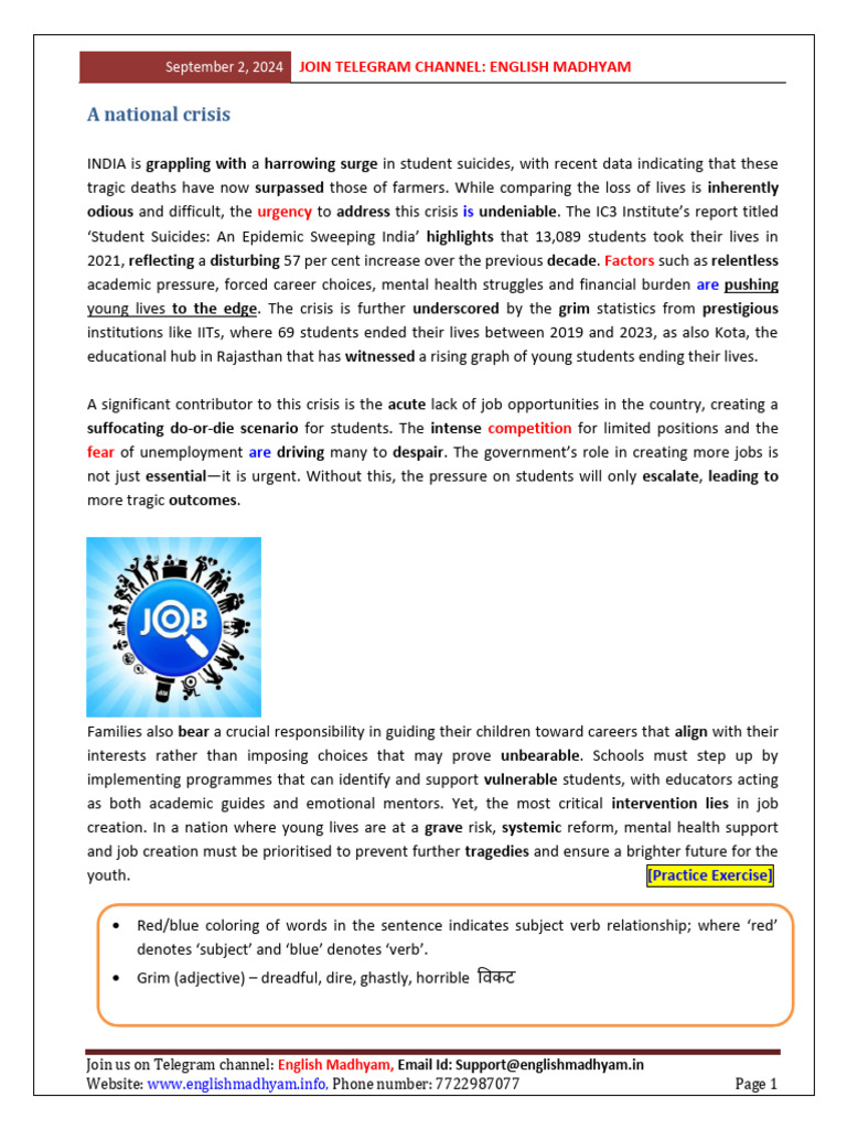 A national crisis | PDF