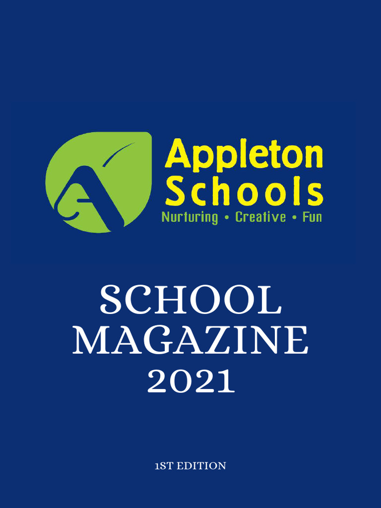 Appleton Schools 1st Edition School Magazine | PDF