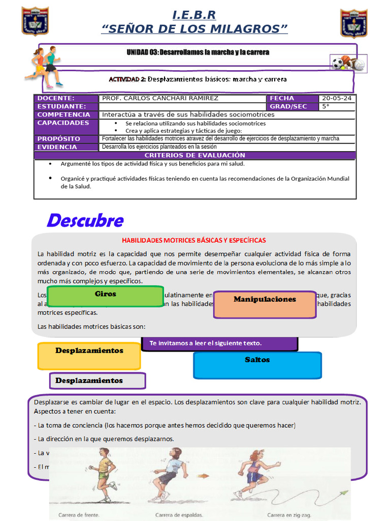 Bim-2 Unid.3 Ses.2 2024 - 5°grado | PDF